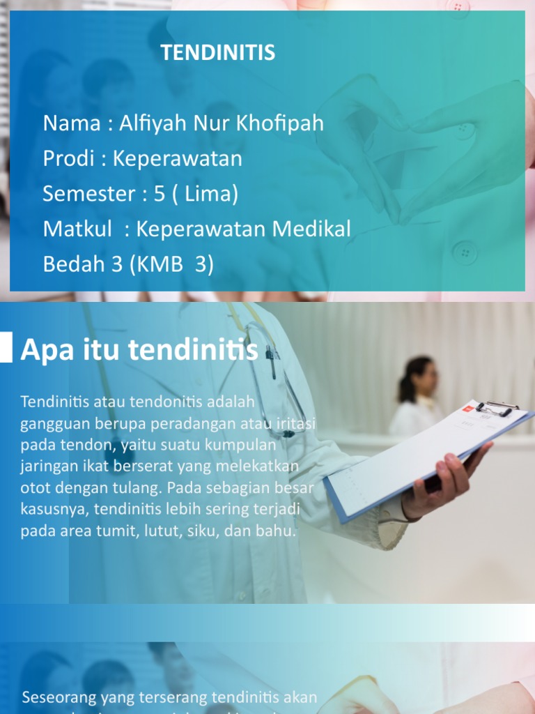 Tendinitis-Wps Office | PDF