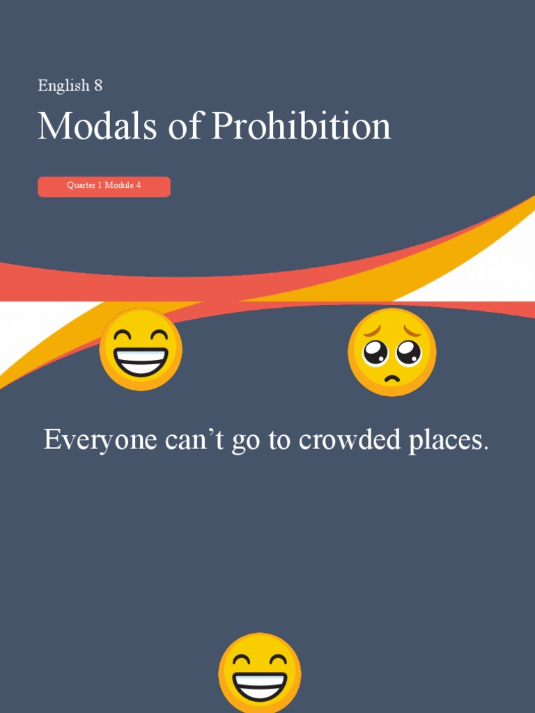 Understanding Modals of Prohibition | PDF | Modal Logic