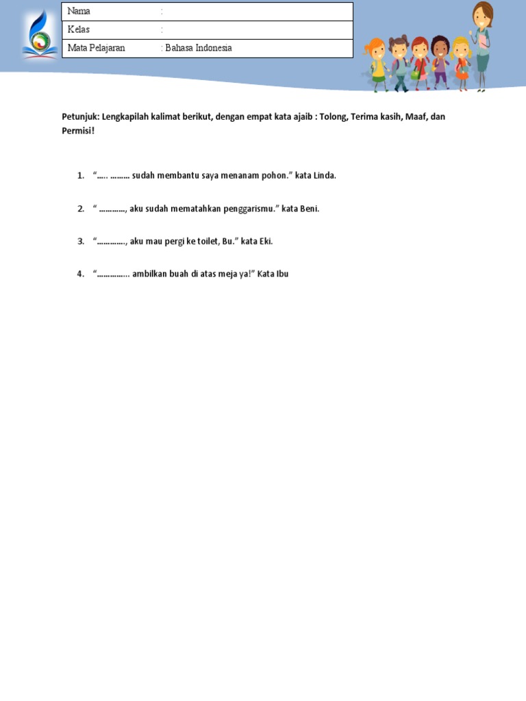 TASK Empat Kata Ajaib | PDF