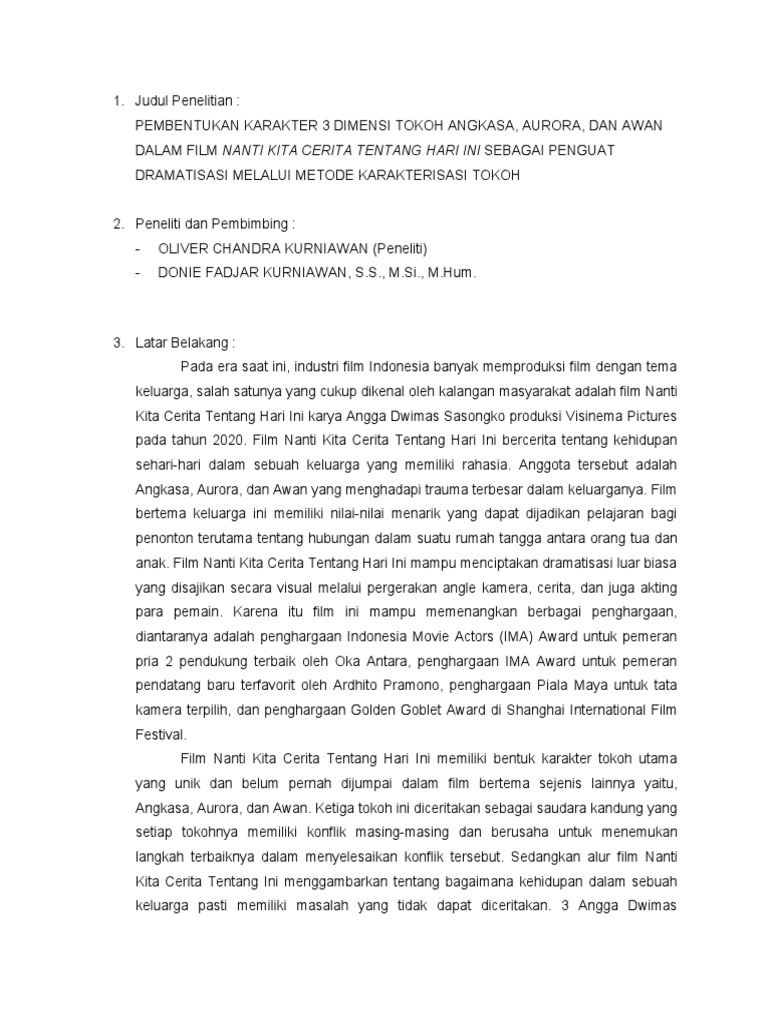 Rangkuman Poster TA | PDF