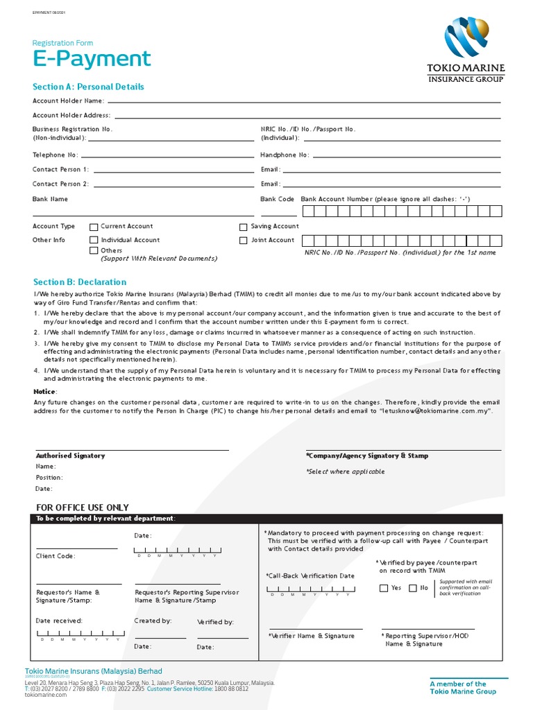 [TITLE] Streamlining Payments: Tokio Marine Insurans Implements an E ...