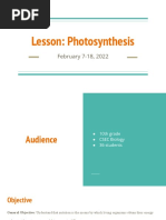 Grade_11_Photosynthesis_Notes | PDF