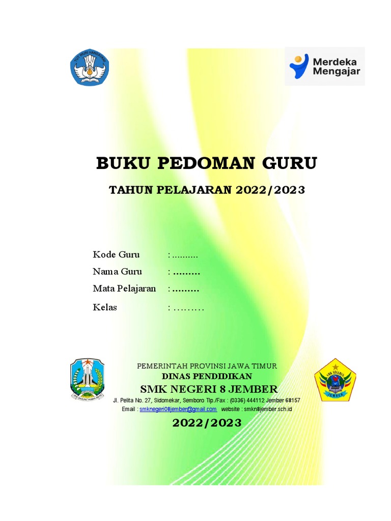 1a. Buku Pedoman Guru 2022-2023 | PDF