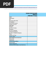 Contoh Template RAB (Rencana Anggaran Biaya) Untuk Sebuah Restoran | PDF