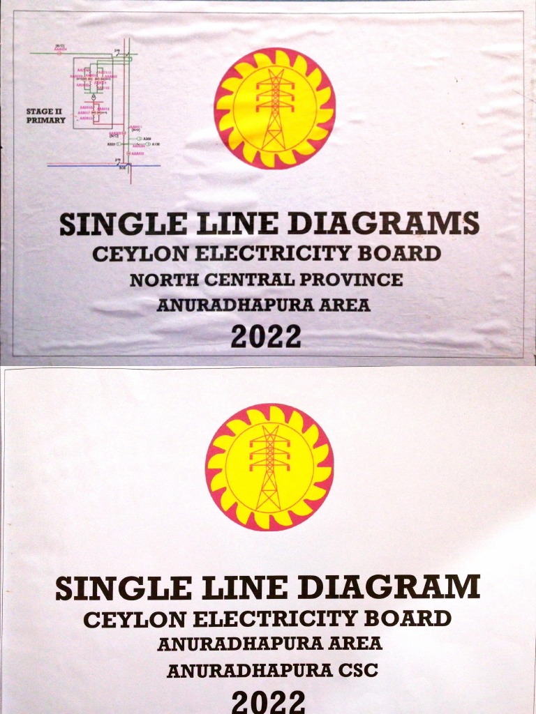Single Line Diagram (Distribution) - CEB Anuradhapura | PDF | Airbus ...