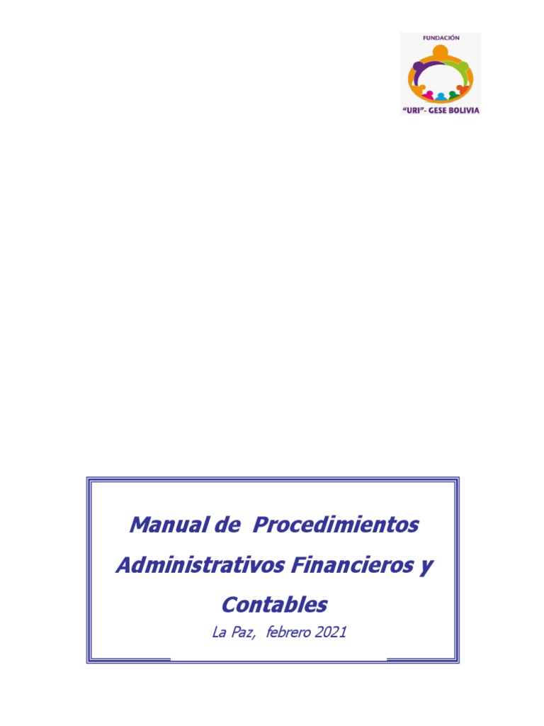 Manual de Procedimientos Administrativos | PDF | Contabilidad | Presupuesto Manual de Procedimientos Administrativos | PDF | Contabilidad | Presupuesto