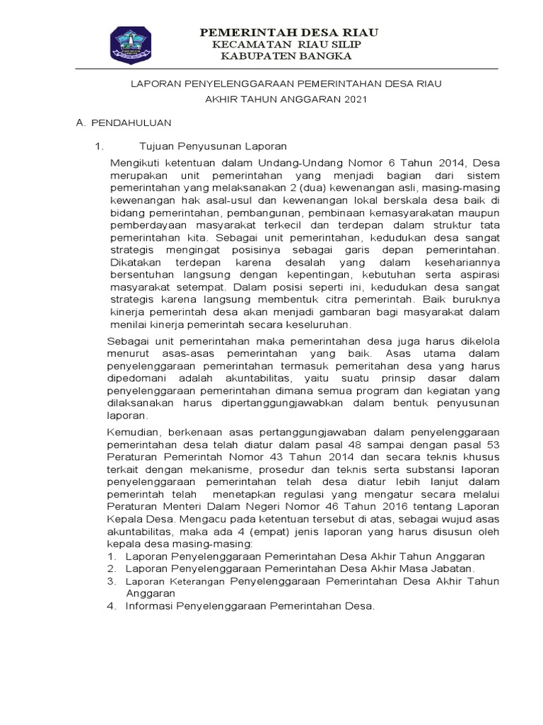 LPPD Fix | PDF | Pengelolaan Keuangan & Uang | Ilmu Sosial