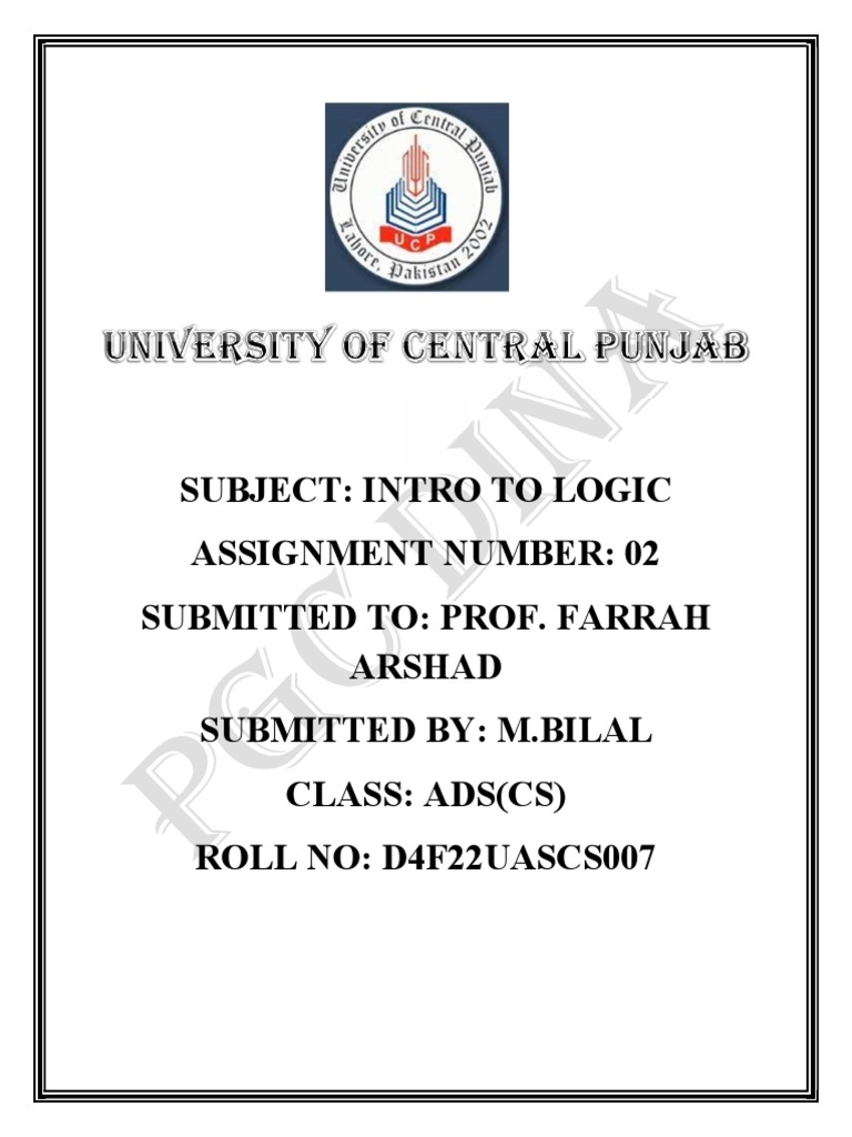 Logic 2 | PDF | Logic | Reason