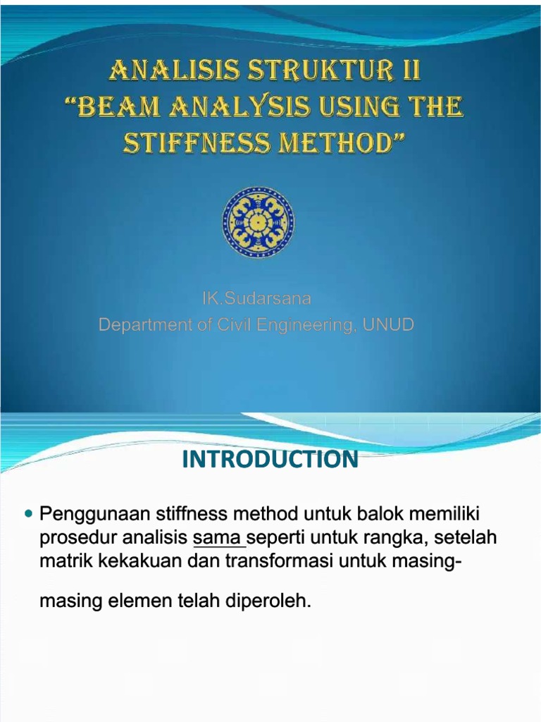 PDF s2 Direct Stiffness Methods 2 - Compress | PDF