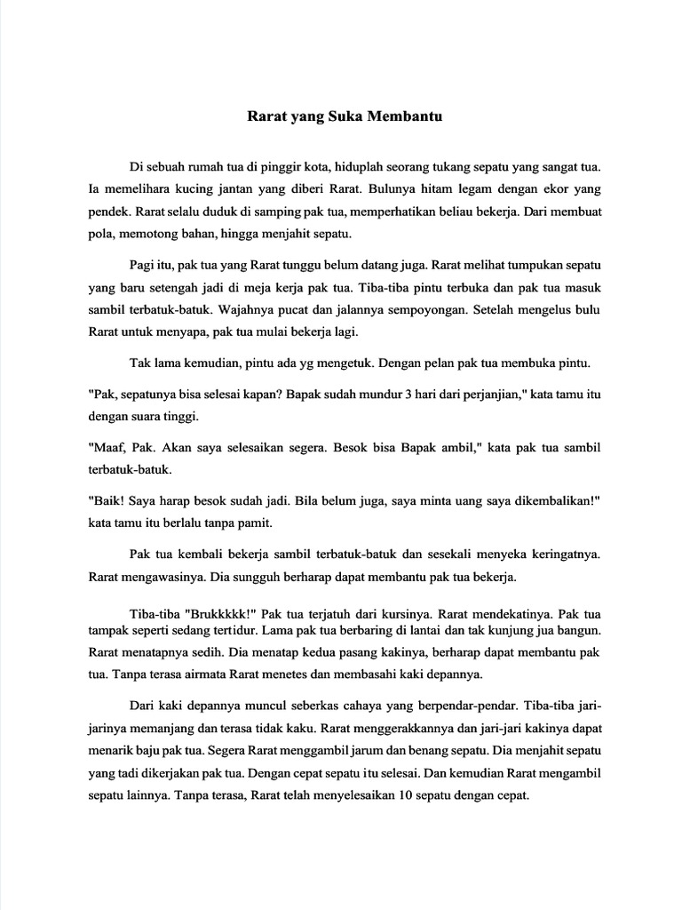 PDF Rarat Yang Suka Membantu Compress | PDF