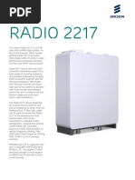 Radio 2219 Datasheet PDF | PDF | Radio | Ericsson