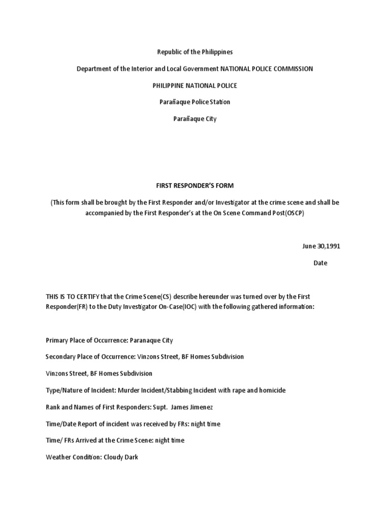 First Respondent (!) | PDF