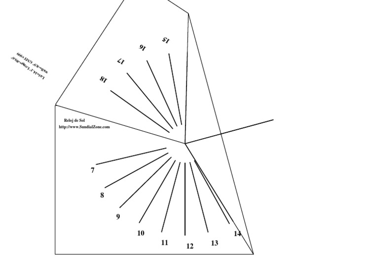 Diseño para Reloj de Sol. | PDF