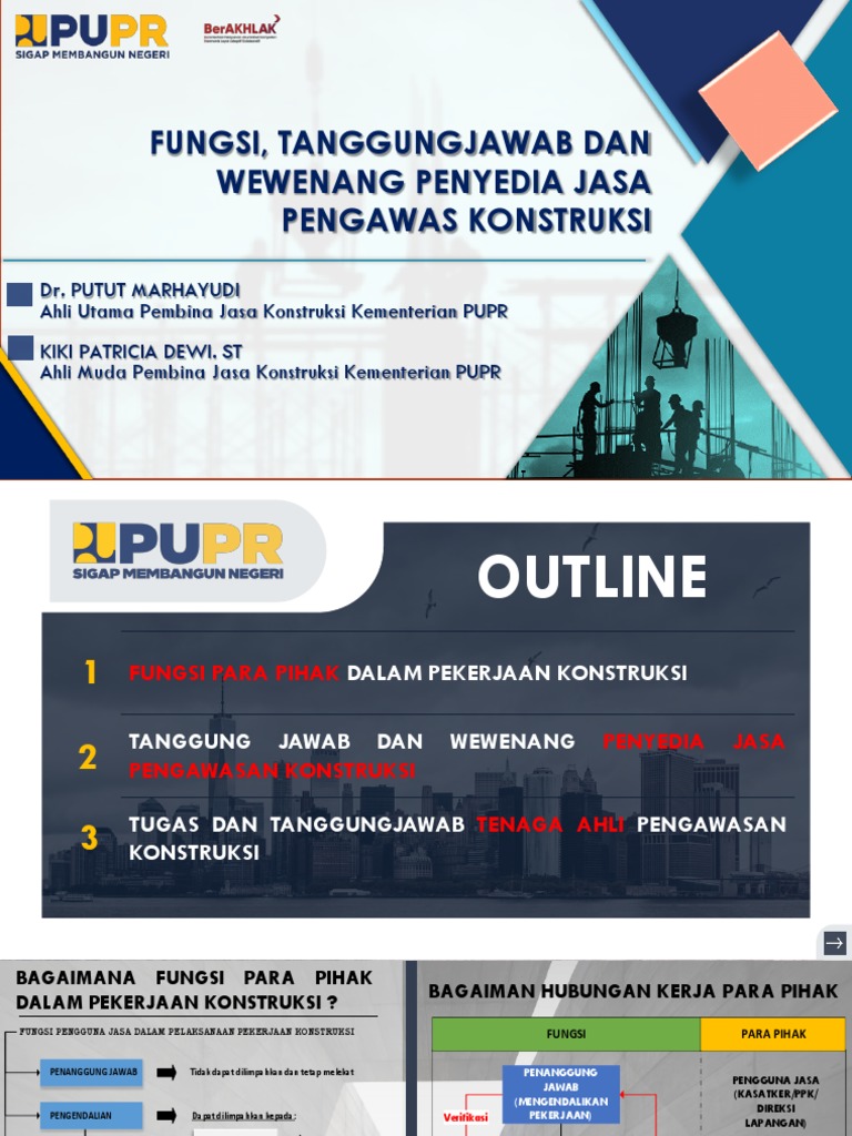 PM - KPD - Tugas Dan Tanggung Jawab Konsultan Pengawasan - Palu - 090822 | PDF