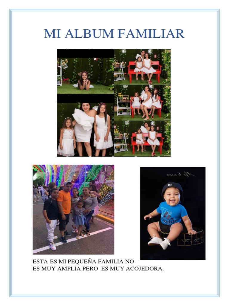 Mi Album Familiar | PDF | Salud y bienestar