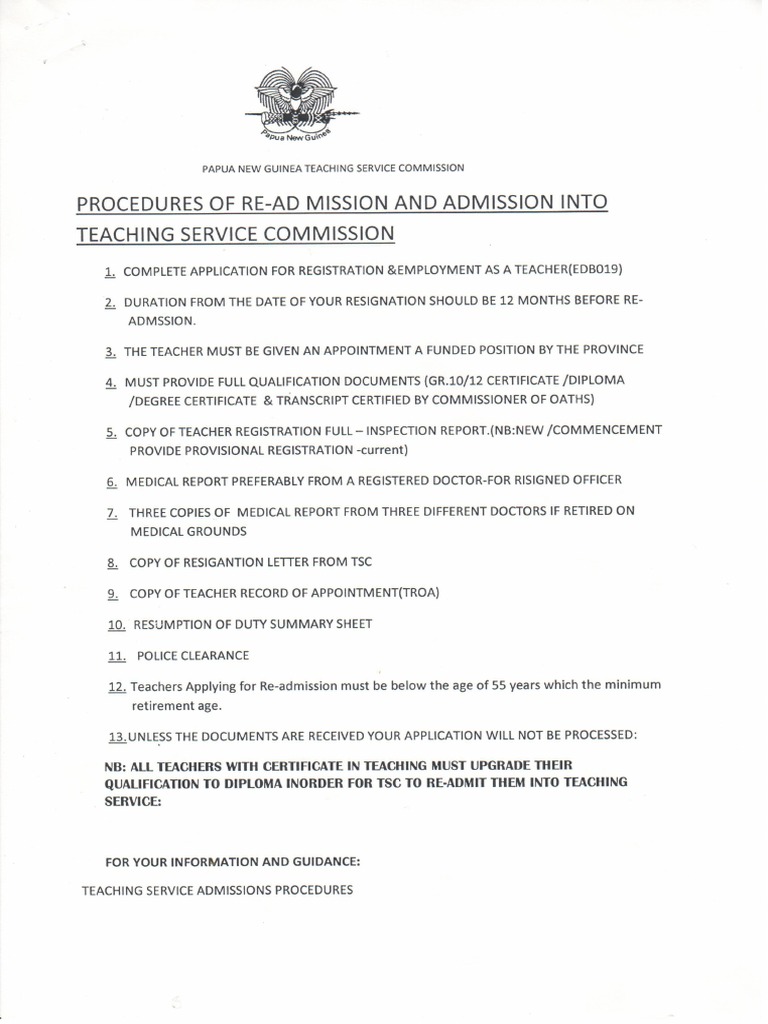 png-doe-procedure-of-re-admission-and-admission-into-teaching-service ...