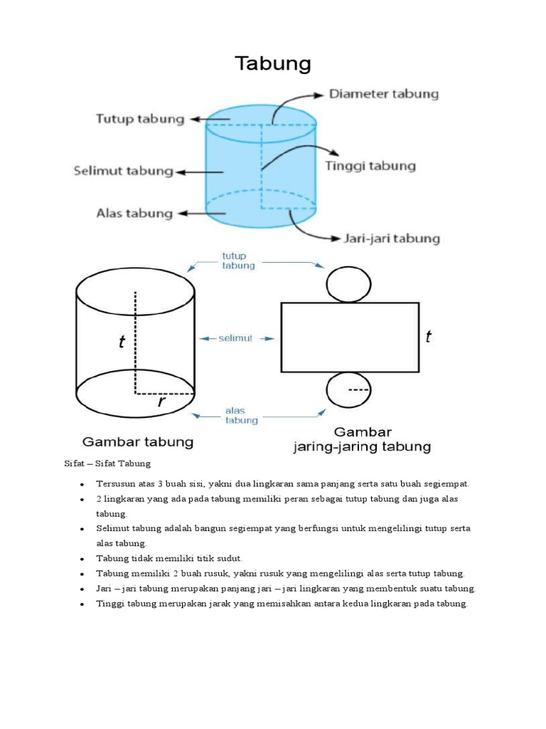 Sifat-sifat dan komponen tabung | PDF