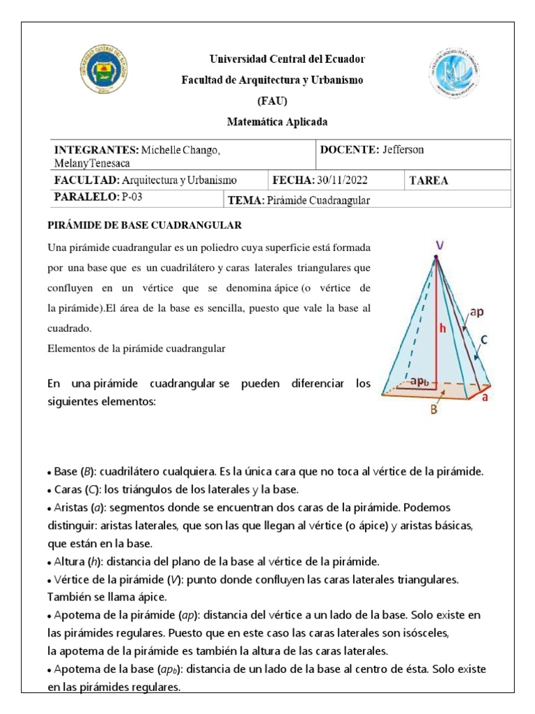 Piramide Cuadrangular