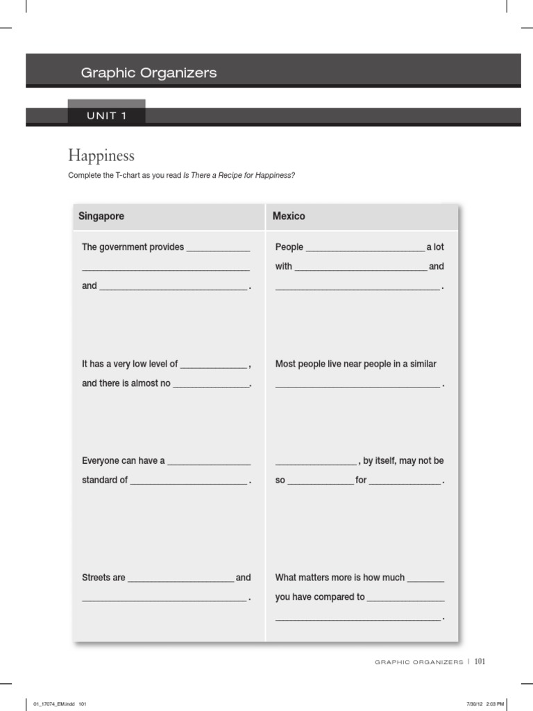 Pathways Graphic Organizer Overview | PDF | Finance & Money Management ...