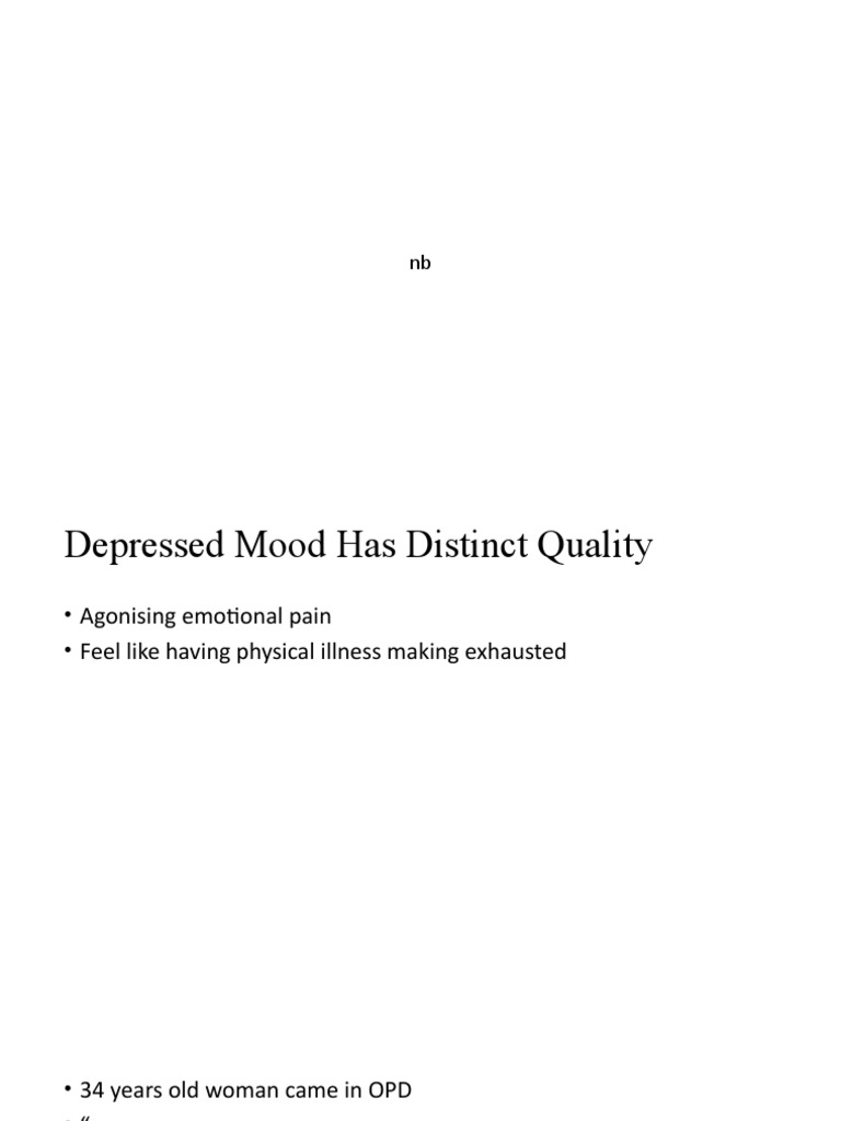 Identifying Depression | PDF