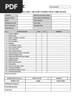 Electrical Tools Inspection Checklist | PDF