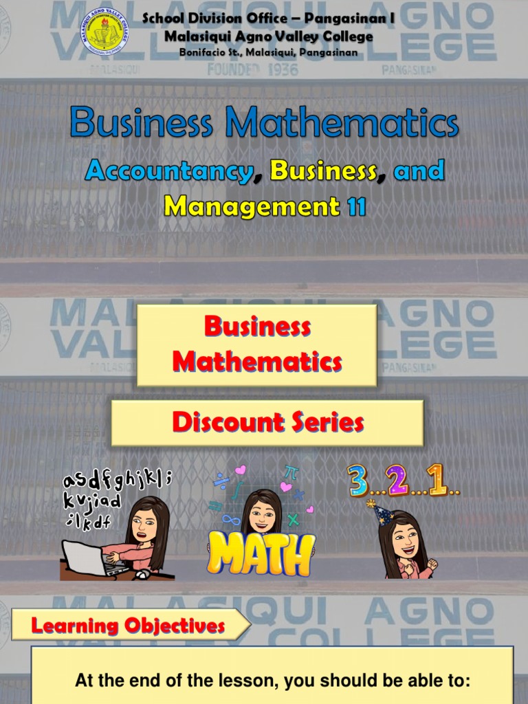 Understanding Discount Series in Business Math | PDF | Business Process ...