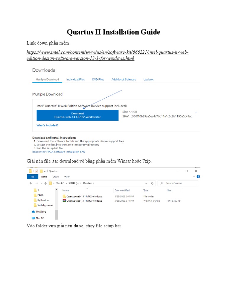 Quartus II Installation Guide | PDF