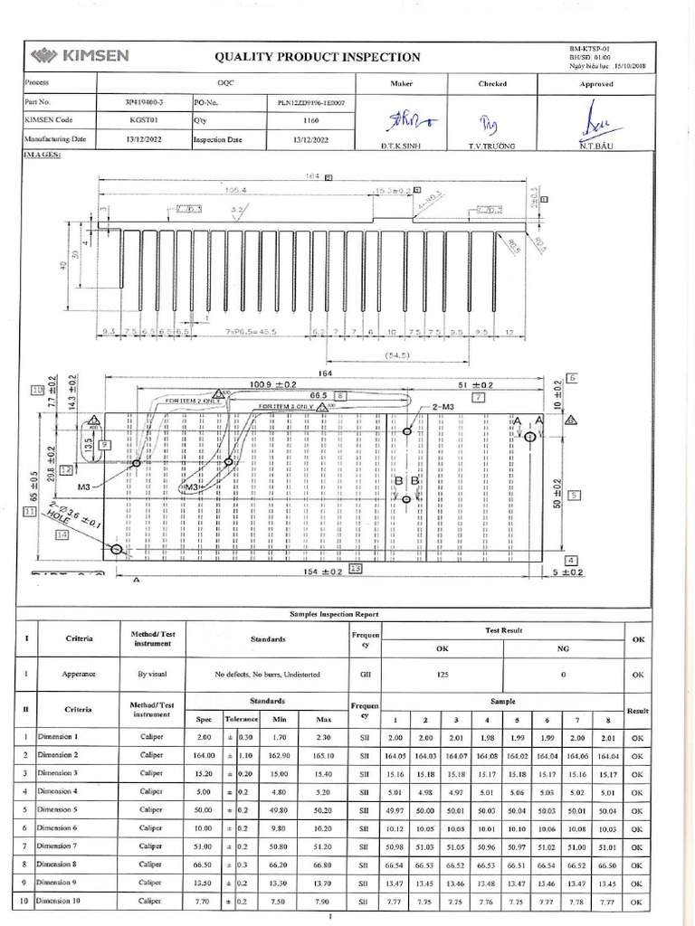 OQC report 16~19.12.2022 | PDF