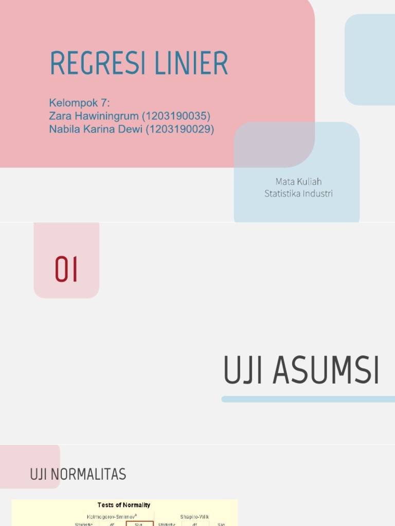 Analisis Regresi Linier dan Korelasi | PDF | Metode & Bahan Ajar