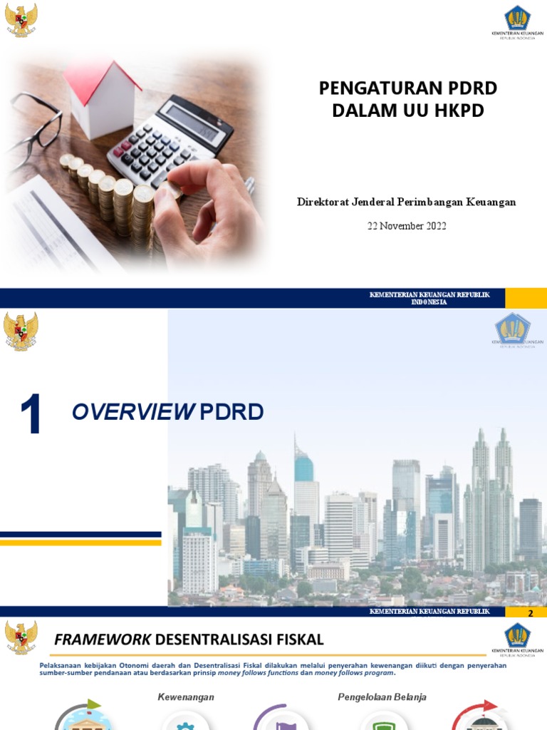 Pengaturan PDRD dalam UU HKPD 2024 | PDF | Pengelolaan Keuangan & Uang