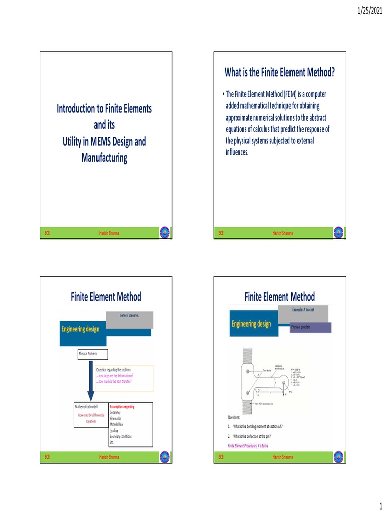 4. Finite Element Methods | PDF | Finite Element Method | Integral
