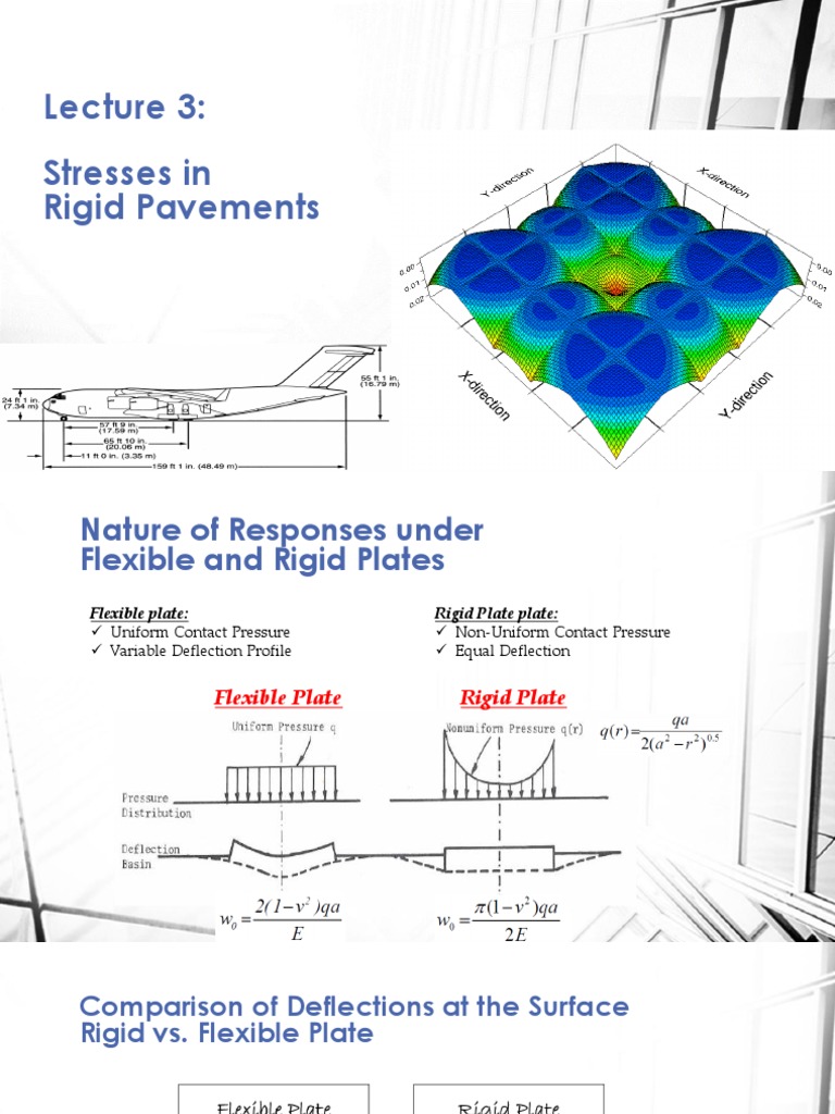 Lecture 3 - Stresses in Rigid Pavements | PDF | Building Engineering ...