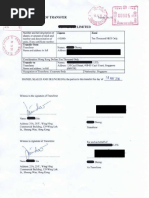 Instrument of Transfer Sample | PDF | Hong Kong