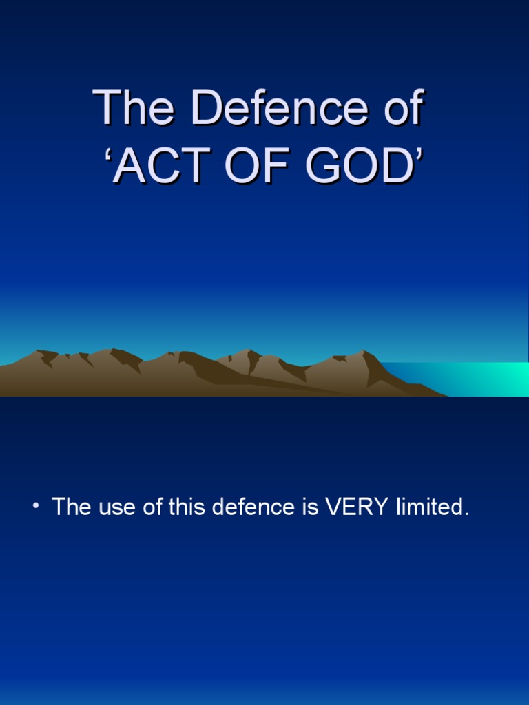 Act Of God | PDF | Tropics | Physical Geography