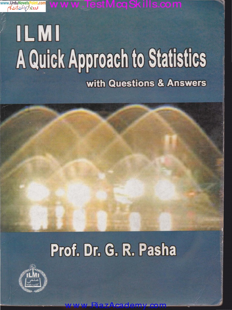 A Quick Approach To Statistics by G.R.pashA | PDF | Mean | Median