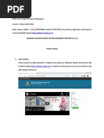 Panduan UBL Apps untuk Mahasiswa | PDF