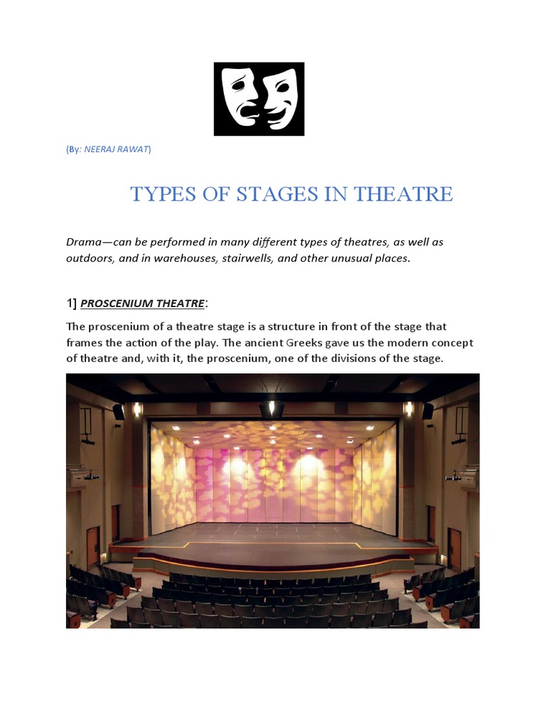 Types of Stages in Theatre | PDF