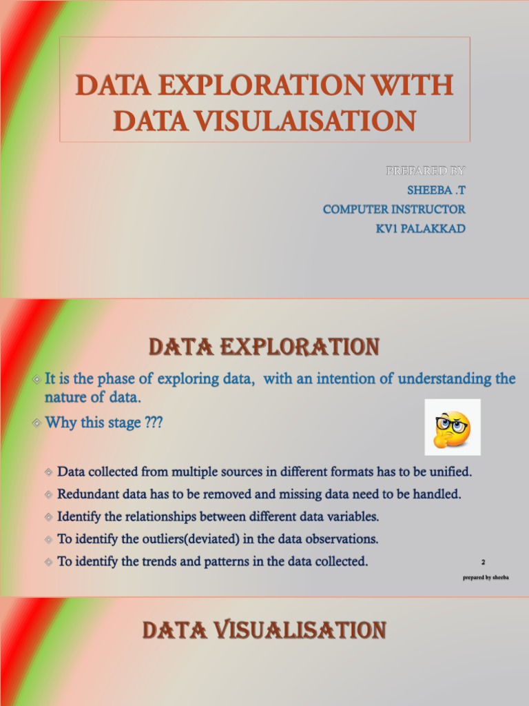 Data Exploration | PDF
