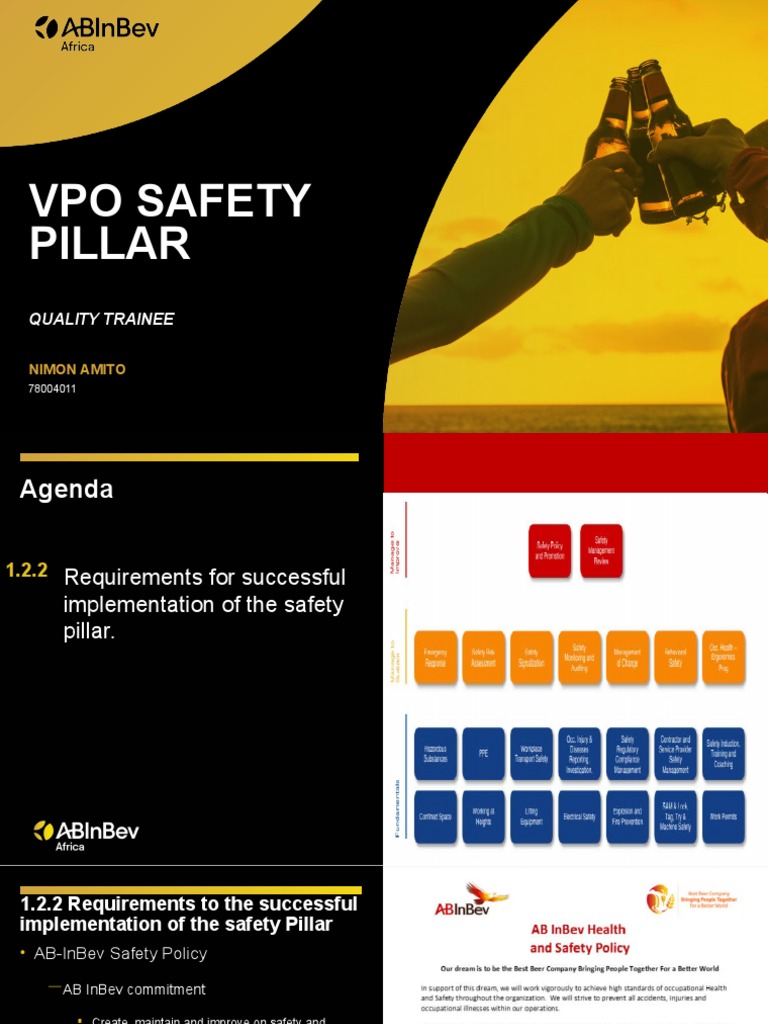 1.2.2 Requirments For The Successfull Implementation of The VPO Safety Pillar. | PDF ...