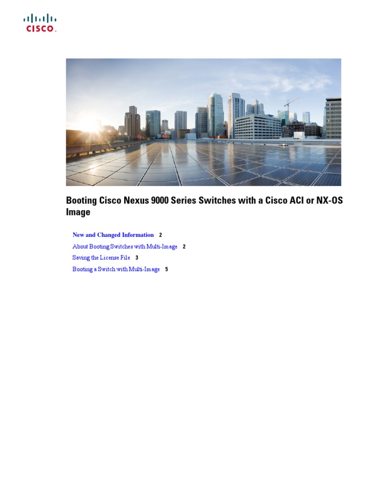 Booting Switches With Multi-Image | PDF | Command Line Interface | Booting