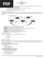 Class 9 Employability Skills Unit 1 Communication Skills | PDF | Communication | English Language