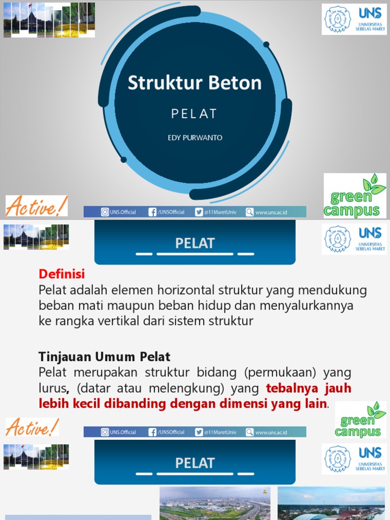 Panduan Lengkap Struktur Pelat Beton | PDF