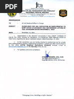 MC-111 MC On Organizational Structure of BJMP Jail Units | PDF