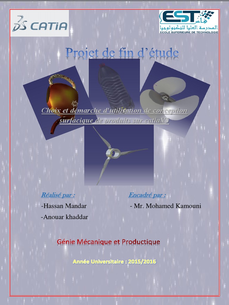 Conception surfacique avec Catia V5 | PDF | Tangente (géométrie) | Plan ...