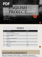 Class 12 - English Project | PDF | Social Science