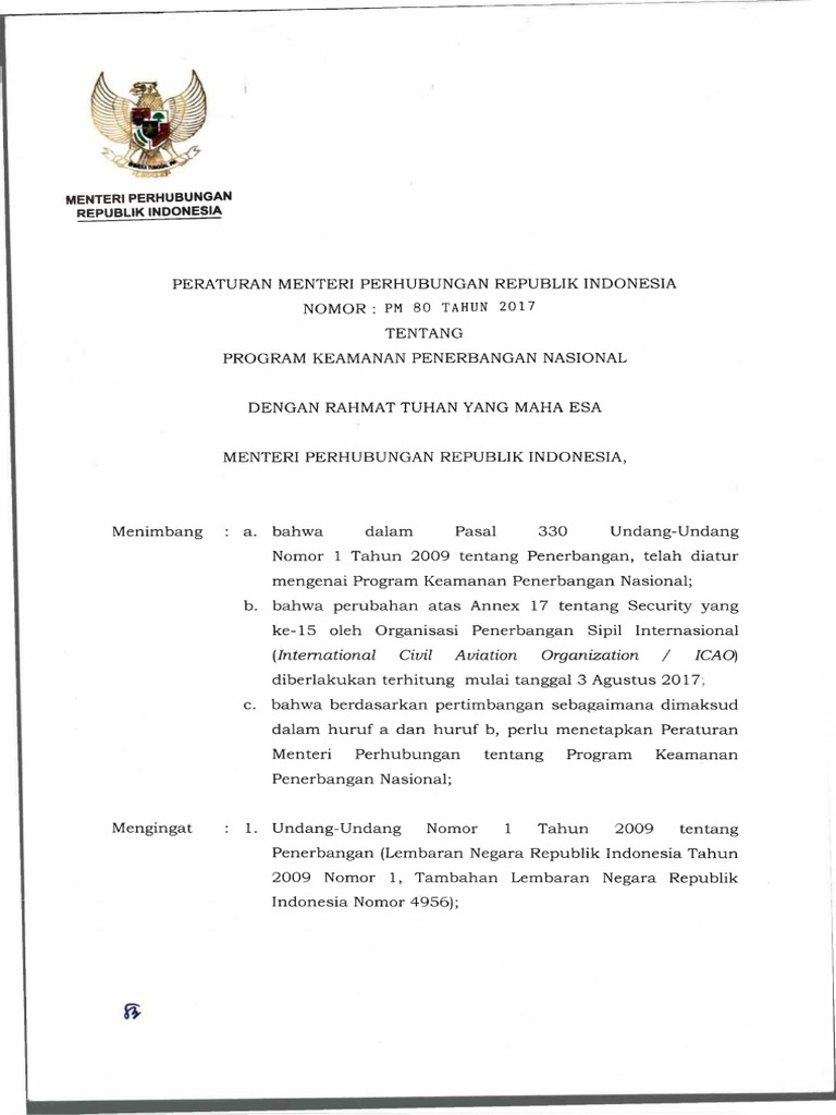 PM 80 Tahun 2017 (Memahami Avsex) | PDF