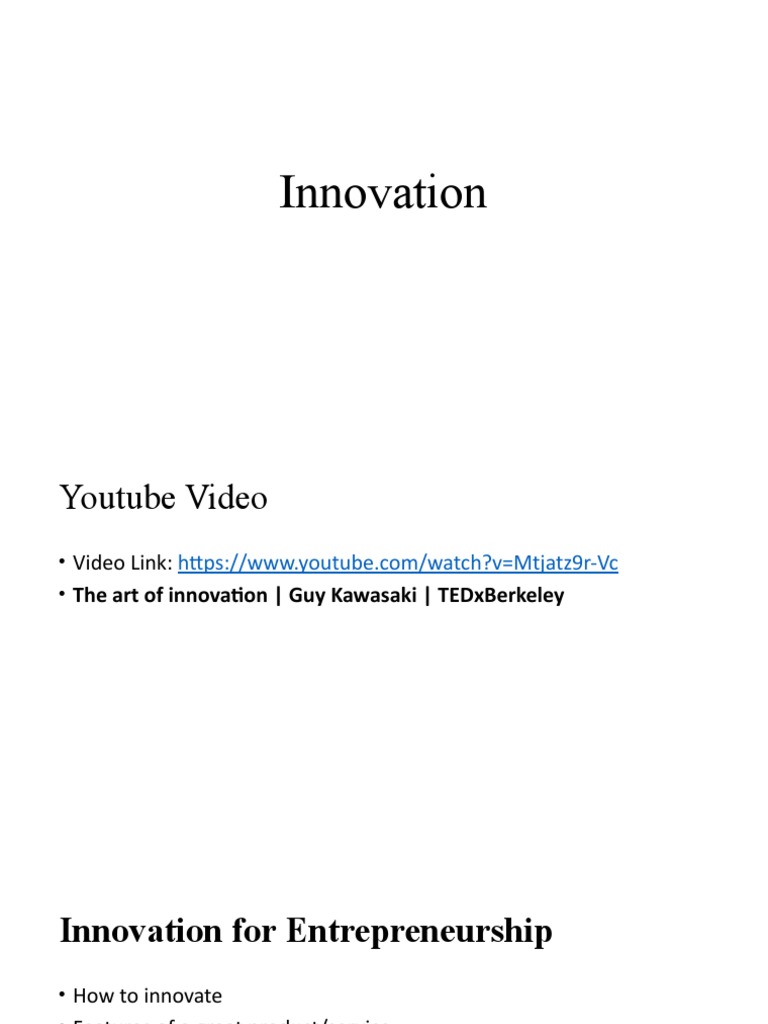 Key Insights on Innovation Strategies | PDF | Innovation | Economies