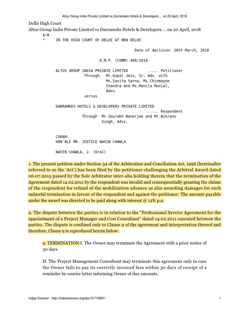 Sessions 5 and 6 - Case Compilation | Download Free PDF | Breach Of Contract | Arbitration