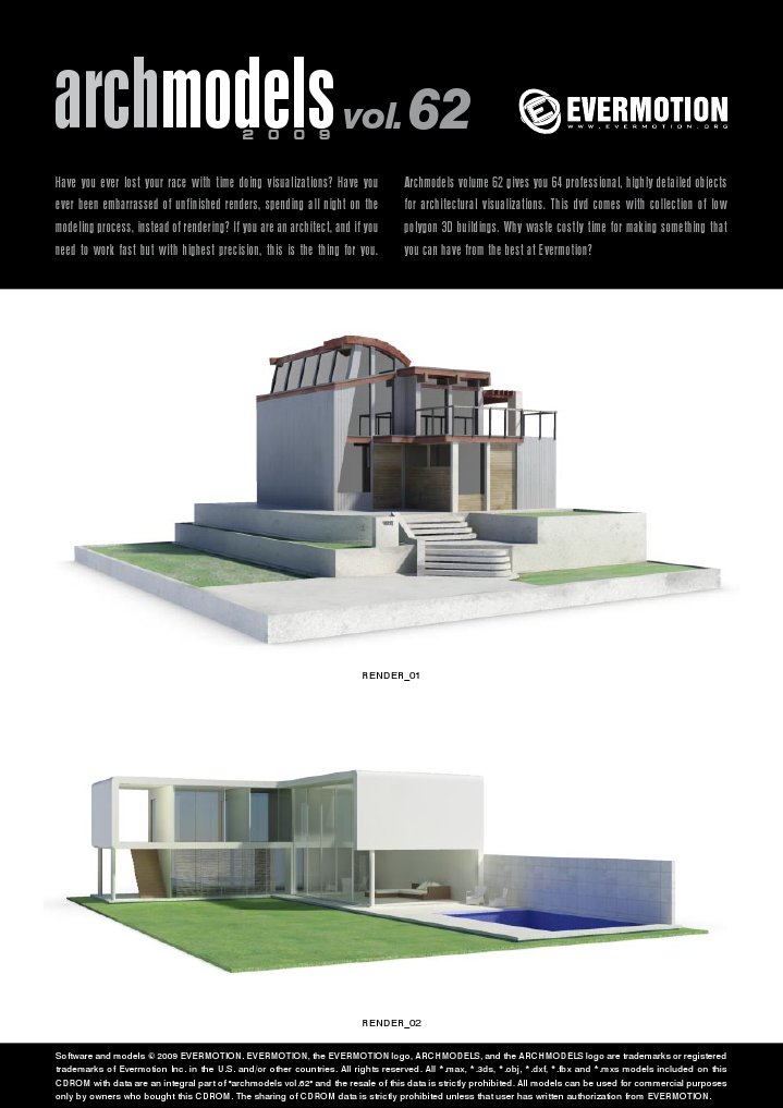 Evermotion Archmodels Vol.62 | PDF