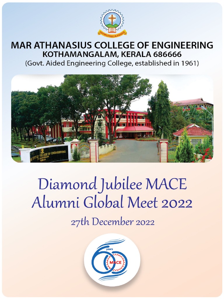 Alumni Meet 2022 MACE | PDF
